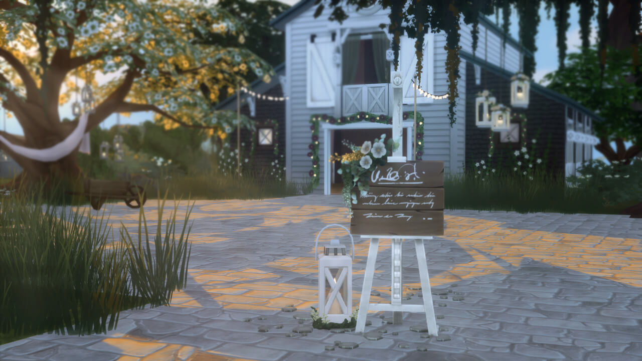 Rustic Romance Stuff for Sims 4 | The Sims Book