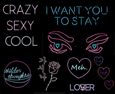 Sims 4 NEON SIGNS SET #5 - The Sims Book