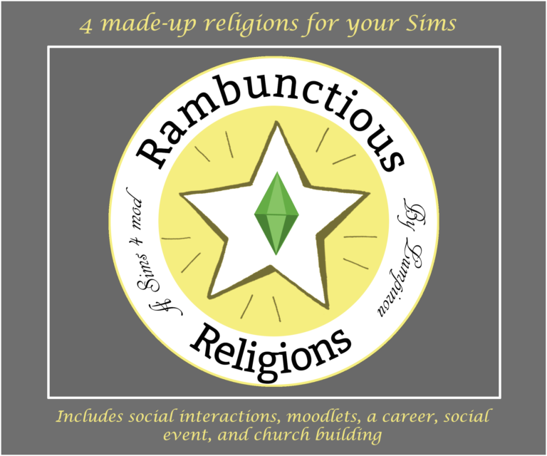 Rambunctious Religions MOD for Sims 4 (BETA) - The Sims Book