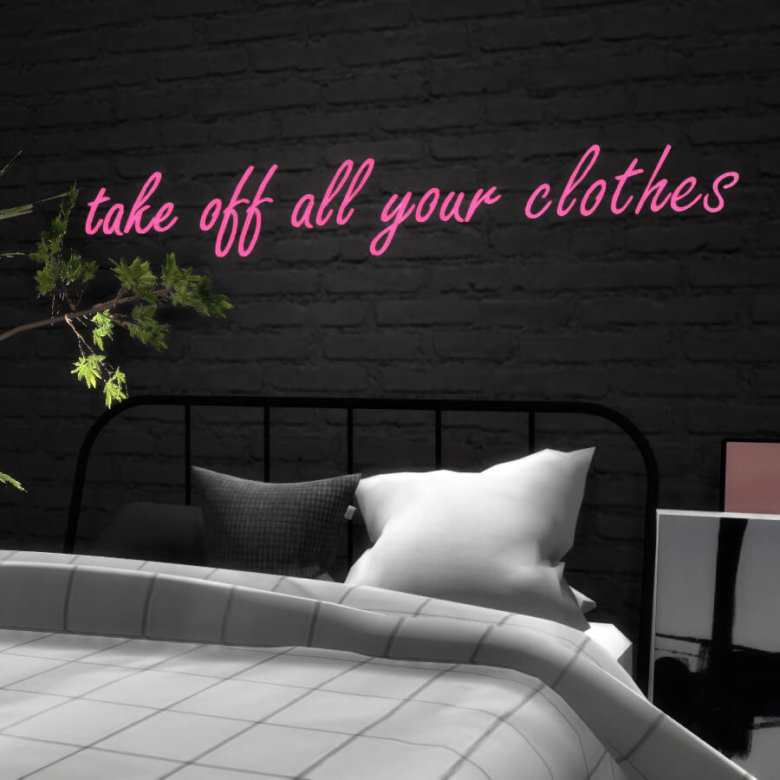 Sims 4 NEON SIGNS SET | The Sims Book