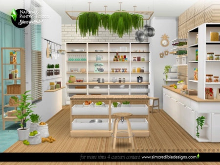 Sims 4 Naturalis Pantry Foods | The Sims Book