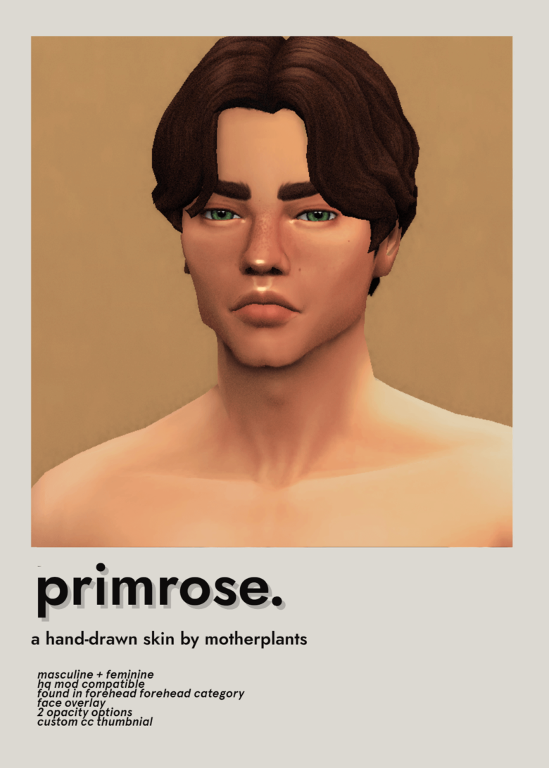 Sims 4 primrose skin overlay | The Sims Book