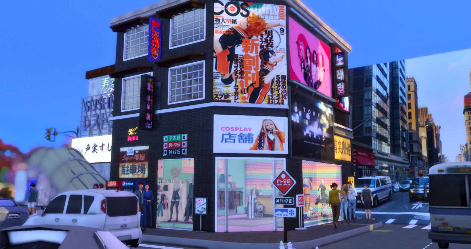 Sims 4 Tokyo City Subway | The Sims Book