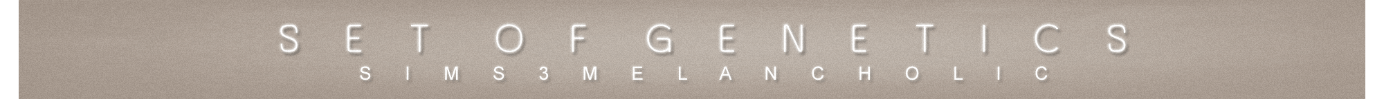 Sims 4 Set of Genetics | The Sims Book