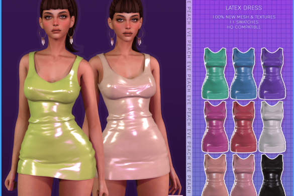 Sims 4 rimings met gala rose ribbon dress - The Sims Book