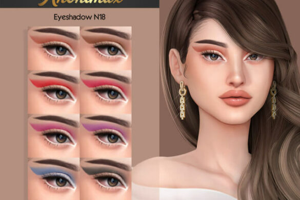 Sims 4 Fox Mask, Contacts and Makeup | The Sims Book