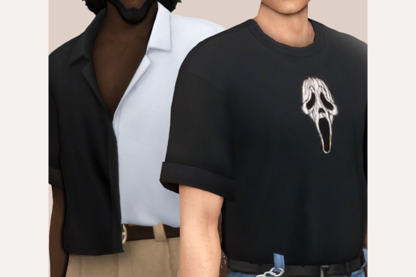 Sims 4 Mahito hair | The Sims Book