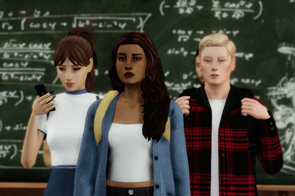 Sims 4 goblincore rashidah watson lookbook | The Sims Book