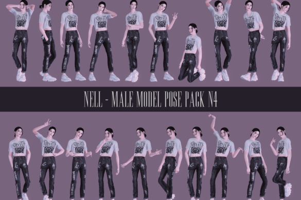 Sims 4 GROUP MODEL POSES 2 | The Sims Book