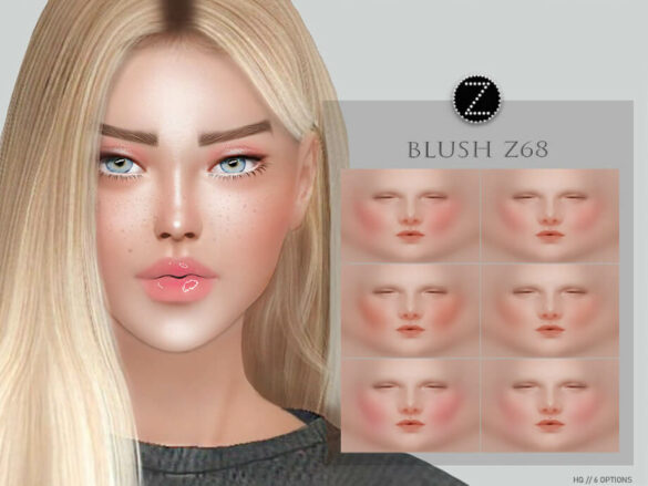 BLUSH Z68 sims 4 | The Sims Book