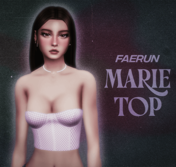 marie top | The Sims Book