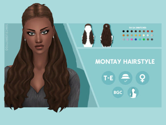 Montay Hairstyle | The Sims Book