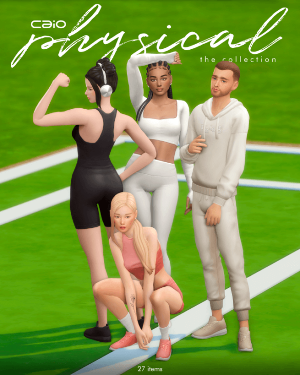 Physical: A 27 item Collection. | The Sims Book