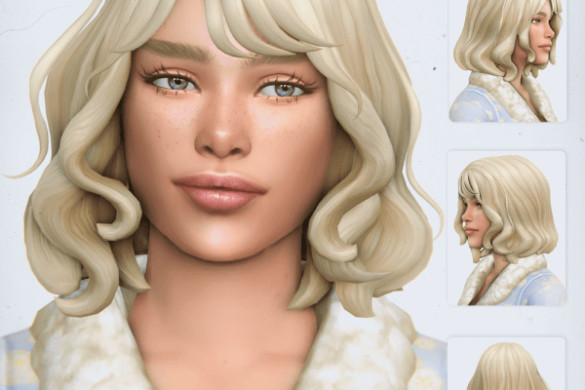 Ariel hairstyle by Miiko | The Sims Book