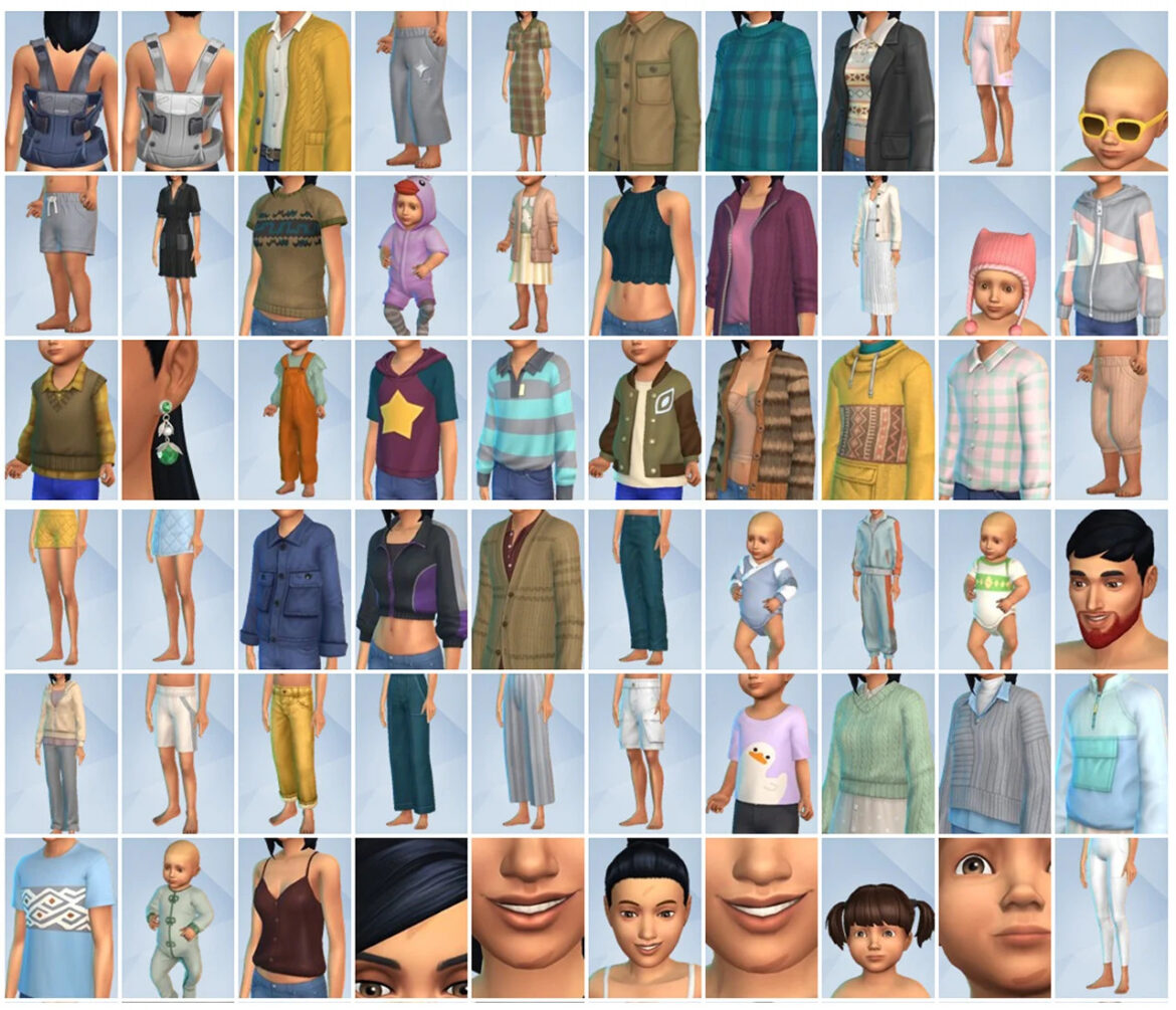 The Sims 4 Growing Together CAS Build Items | The Sims Book