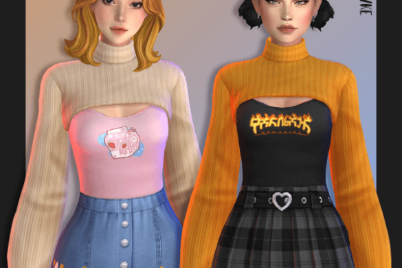 Y2Karma Outfit Pack by madlen | The Sims Book Y2Karma Outfit Pack by madlen | The Sims Book