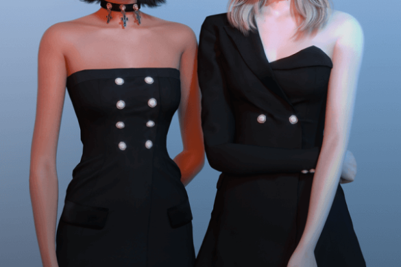 Sims 4 rimings ysl collection | The Sims Book