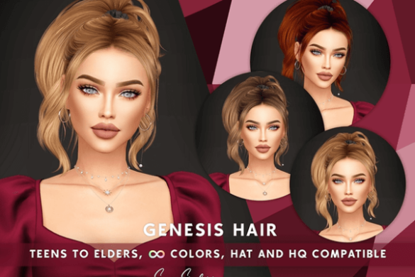 Fringe 4 Chromatic Collection by Anto | The Sims Book