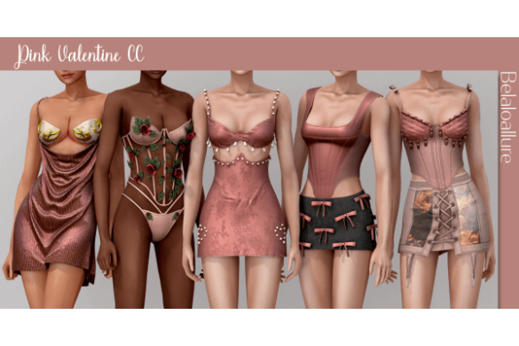 Sims 4 rimings ysl collection | The Sims Book