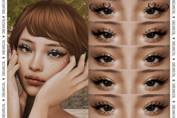 3D Eyelashes [V2] Learxfl | The Sims Book