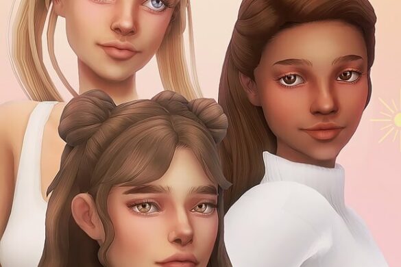 BELLA FACE MASKS AND SKIN OVERLAY | The Sims Book