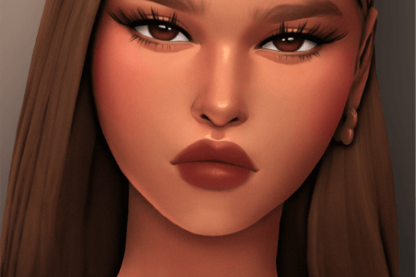 Sims 4 MMSIMS 3D Eyelash v3 | The Sims Book