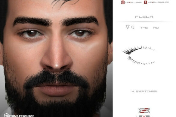 Sims 4 MMSIMS 3D Eyelash v3 | The Sims Book