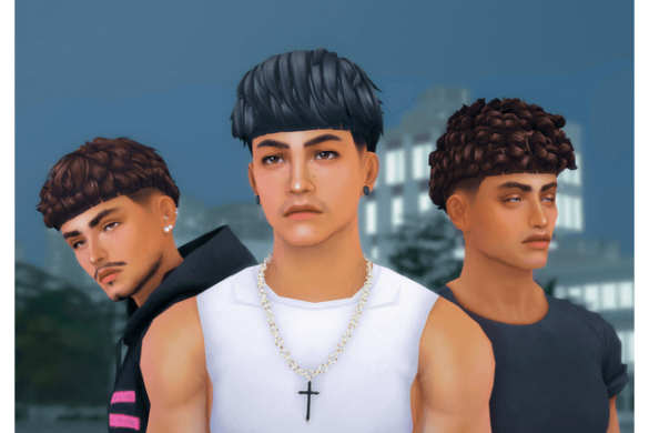 Reynald Hair | The Sims Book