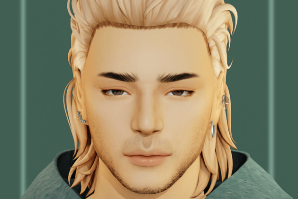 Edgar Hair Collection (Hair Commissions) | The Sims Book