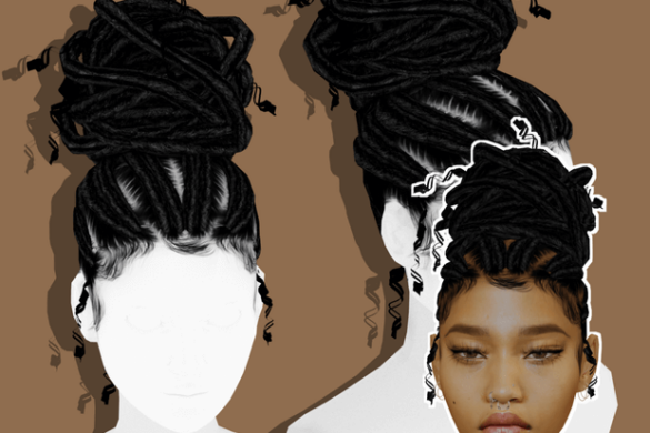 BADDDIESIMS REVA HAIR | The Sims Book