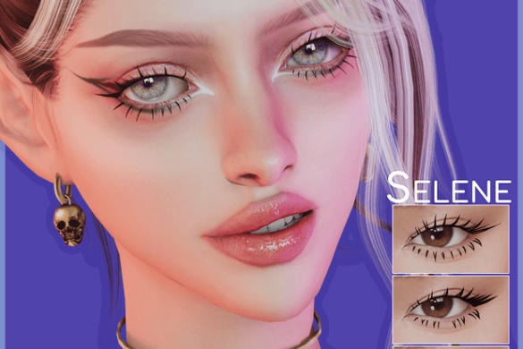 Sims 4 MMSIMS 3D Eyelash v3 | The Sims Book