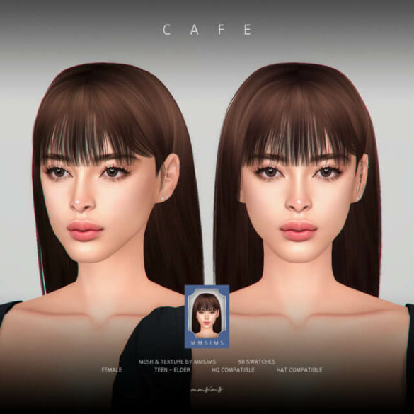 S4CC MMSIMS Hair Cafe | The Sims Book