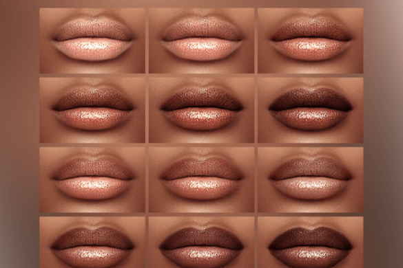 Sims 4 Fox Mask, Contacts and Makeup | The Sims Book