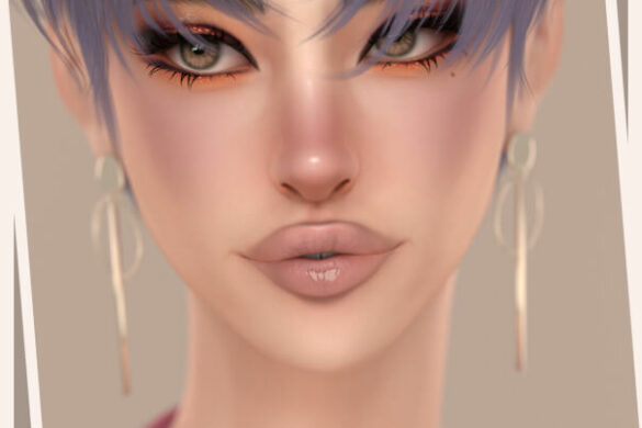 The Sims 4 gyaru set | The Sims Book