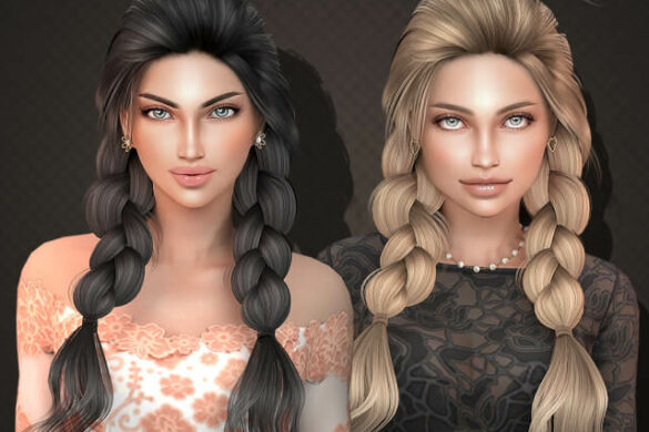 nala boho braids | The Sims Book