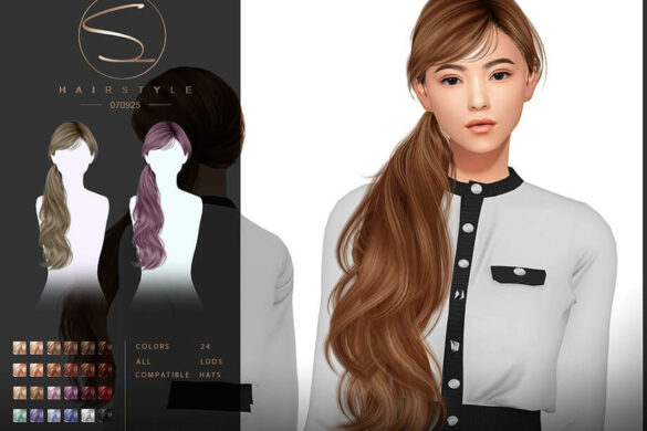 S-Club_011025_Doublebraids Hairstyle | The Sims Book
