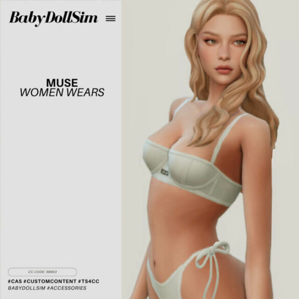 muse lingerie | The Sims Book