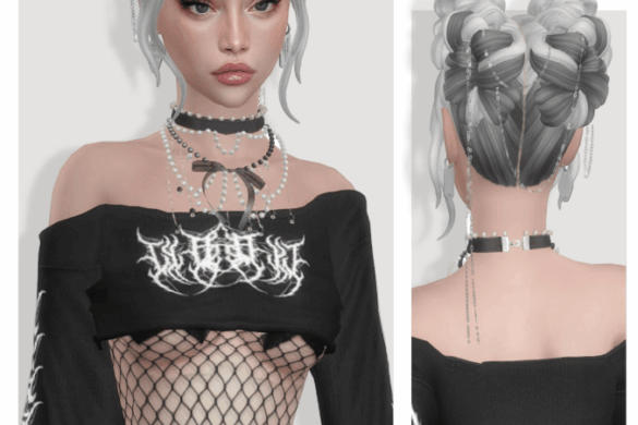 Sims 4 SEVENTH HEAVEN HAIRSTYLE | The Sims Book